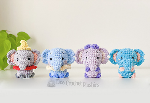 Ravelry: Mini Elephant pattern by Carol C.