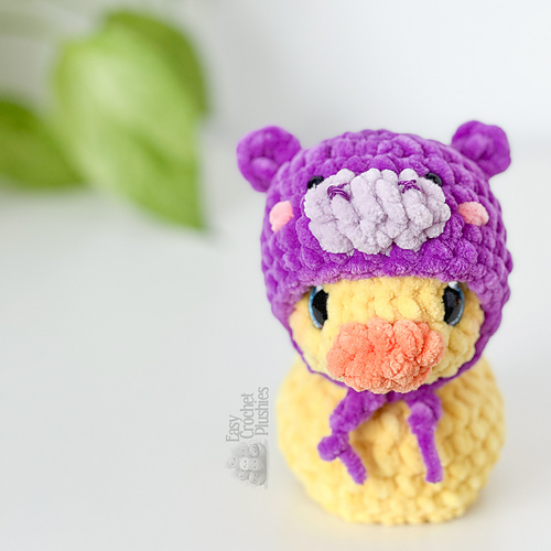 Ravelry: Mini Rubber Duck Safari Hats pattern by Carol C.