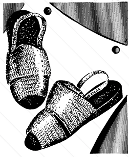 Ravelry: Metallic Slipper pattern by Workbasket Magazine