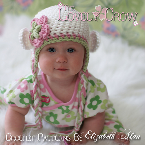 Ravelry: Bulky Monkey Earflap Beanie pattern by Elizabeth Alan