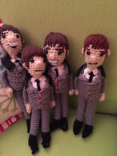 Ravelry: The Beatles Amigurumi Patterns pattern by Allison Hoffman