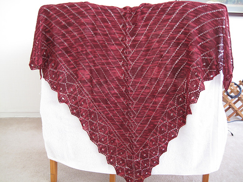 Ravelry: Greek Revival Shawl pattern by Elaine Phillips