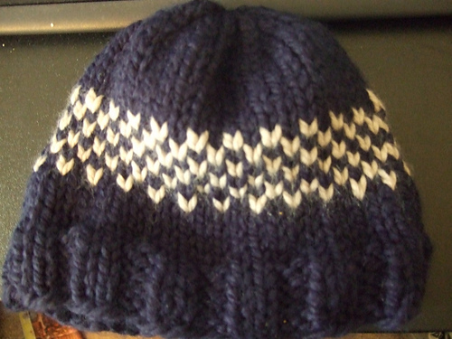 Ravelry: Toddler Rugby Hat pattern by Fiber Flux / Jennifer Dickerson
