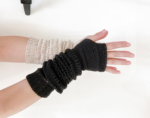 Ravelry: JABARA Arm Cover pattern by Etsuko Yamaguchi
