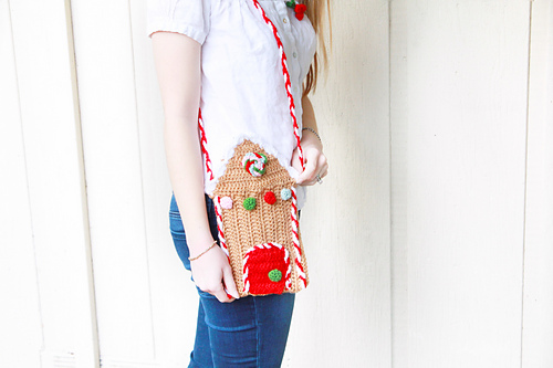 Ravelry: Gingerbread House Purse pattern by E'Claire Makery