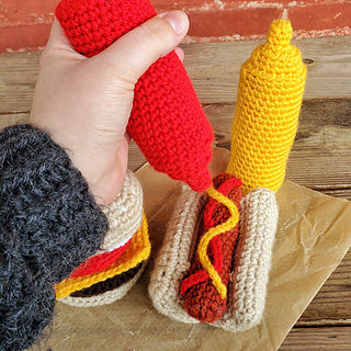 Ravelry: Backyard BBQ Crochet Cookout pattern by Jessica Ryan
