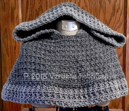 Ravelry: Medieval Fantasy Hooded Cowl pattern by Kelsey Green