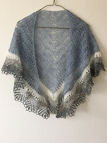 Ravelry: Birch Bay Lace Shawl pattern by Evelyn A. Clark