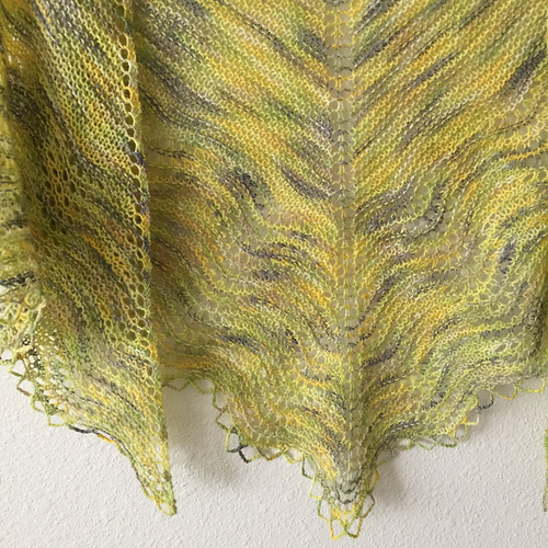 Ravelry: Old Shale Lace Shawl pattern by Evelyn A. Clark