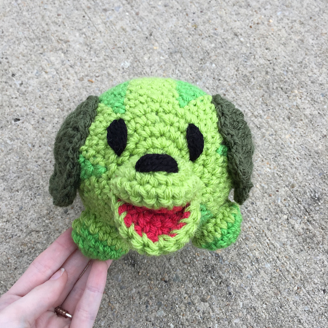 Ravelry: Melon Pup from Steven Universe pattern by Beck Liberatore