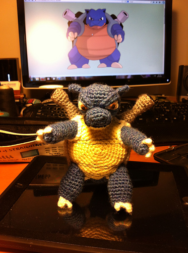 Ravelry: Blastoise Pokemon Amigurumi pattern by Edward Yong