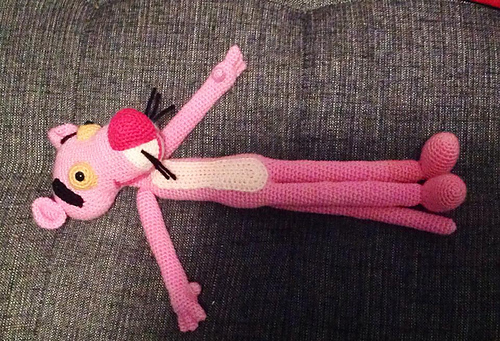 Ravelry: Pink Panther Amigurumi pattern by Edward Yong