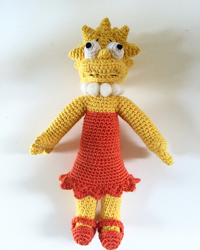 Ravelry: Lisa Simpson pattern by Edward Yong