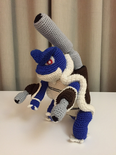 Ravelry: Mega Blastoise pattern by Edward Yong
