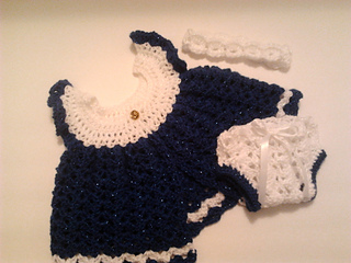 Ravelry: ediebeadie's Sparkle Snowflake Pinafore
