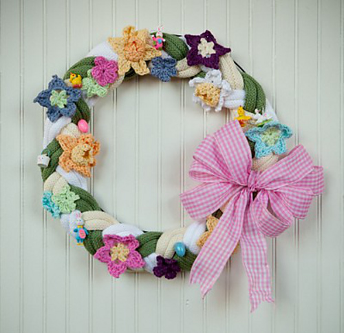Ravelry: Spring Wreath pattern by Edie Eckman