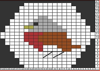 Ravelry: American Robin Chart pattern by Heather T Smith