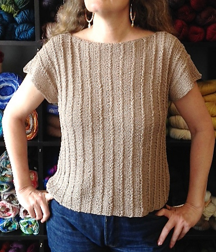Ravelry: Mona's Tee Shirt pattern by Edna Hart Knits