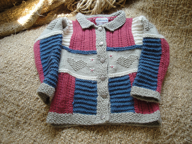 Ravelry: Design A - Patchwork Cardigan pattern by Sirdar