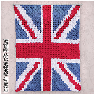 Ravelry: Union Jack pattern by Emma Heywood