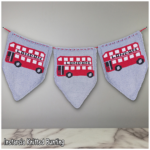 Ravelry: London Bus pattern by Emma Heywood