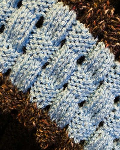 Ravelry: Diagonal Basket Weave Stitch Blanket pattern by EJ Tenbeth