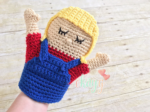 Ravelry: Girl Hand Puppet pattern by Erin Greene