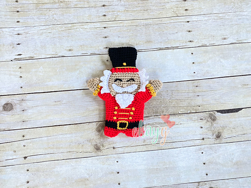 Ravelry: The Nutcracker Hand Puppet pattern by Erin Greene