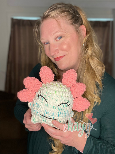 Ravelry: Puffy Stuffy Axolotl pattern by Erin Greene
