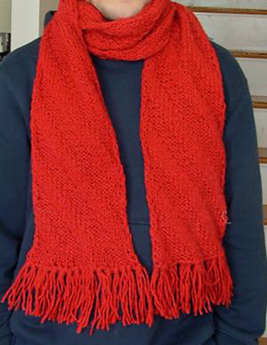 Ravelry: Diagonal Rib Scarf pattern by Elaine Phillips