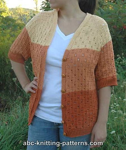 Ravelry: Grand Canyon Cardigan pattern by Elaine Phillips