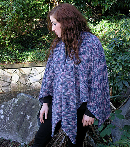 Ravelry: Diagonal Double Garter Square Wrap pattern by Oral Tradition