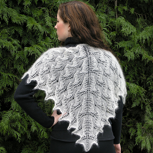 Ravelry: Luna Moth Shawl pattern by Shui Kuen Kozinski