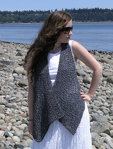 Ravelry: Quick and Easy Vest pattern by elann.com