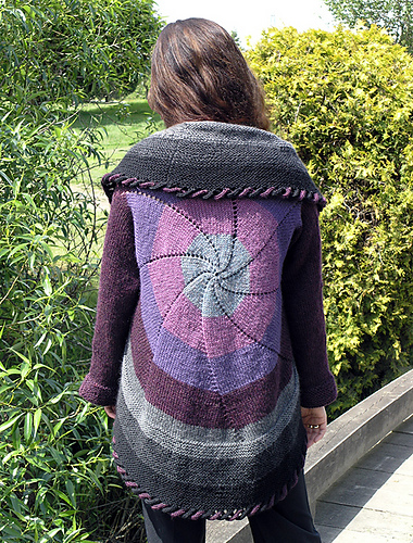 Ravelry: Pinwheel Sweater pattern by Shelley Mackie