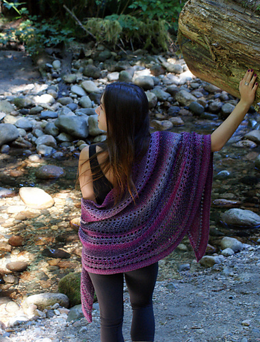 Ravelry: Summer Ocean Waves Shawl pattern by Shui Kuen Kozinski