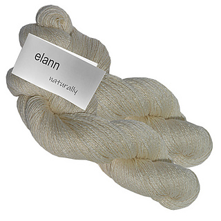 Ravelry: elann.com 50% Superwash Merino Wool/ 50% Silk Undyed DK