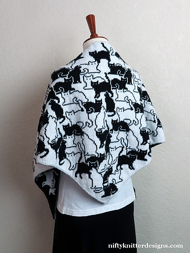 Ravelry: Herding Cats Shawl pattern by Lisa Hannan Fox