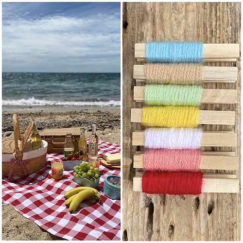 Ravelry: Picnic on the Beach Blanket pattern by Eleonora Tully