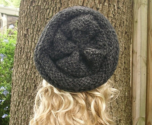 Ravelry: The Original and Oversized Beehive Beret Hat pattern by Diane ...