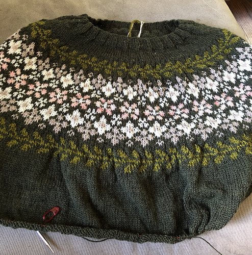 My most recent FO -- just assembled this storage bench that I bought ...