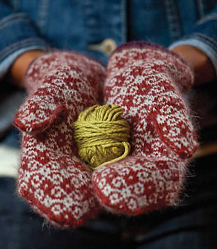 Ravelry: Tapestry Mittens pattern by Elinor Brown