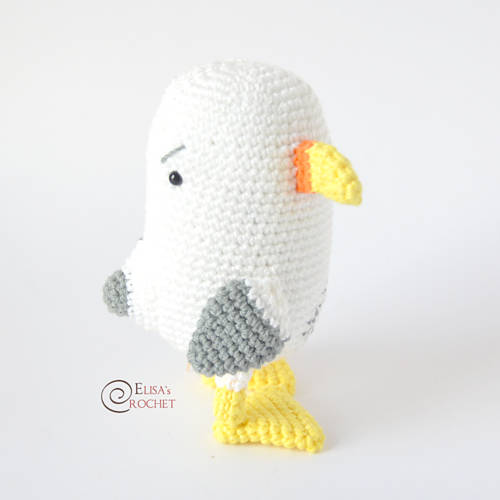 Ravelry: Floyd the Seagull pattern by Elisa Sartori
