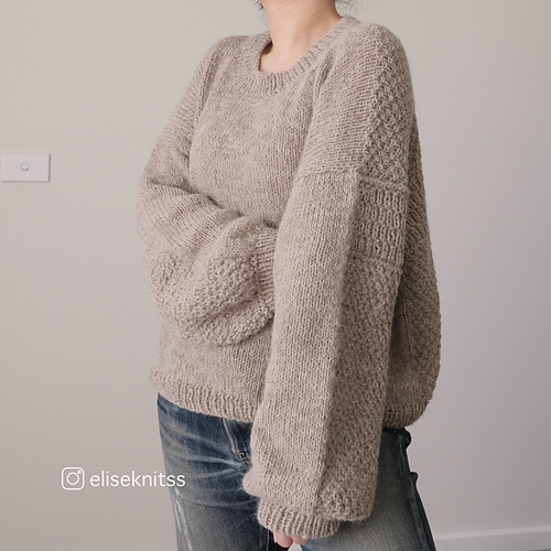 Ravelry: EMILY Sweater pattern by Elise Yang