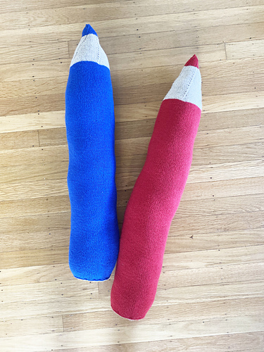 Ravelry: Giant Colored Pencil Toy pattern by Elise Lopez