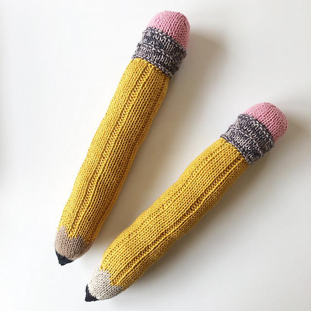 Ravelry: Giant Pencil Toy pattern by Elise Lopez