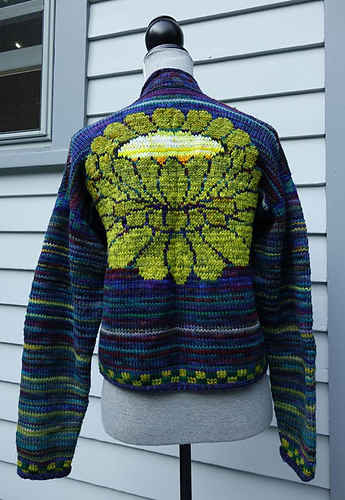 Ravelry: Damask Flower Big Flower Jacket pattern by Kaffe Fassett