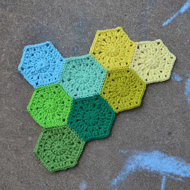 Ravelry: Easy Hexagon Pattern pattern by Elizabeth Pardue