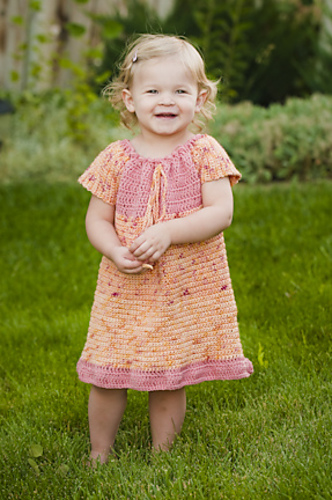 Ravelry: Crocheted Peasant Dress pattern by Lisa van Klaveren
