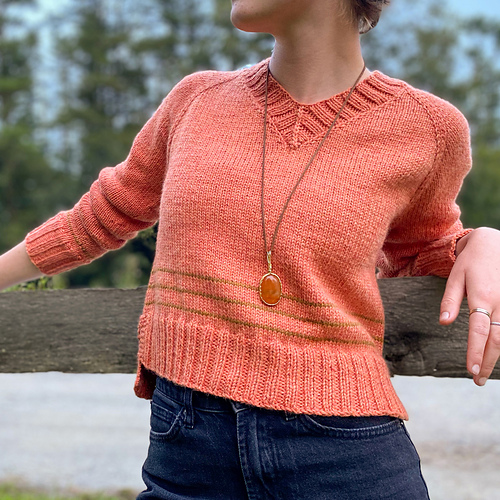 Ravelry: Audrey's Pullover pattern by Elizabeth Smith